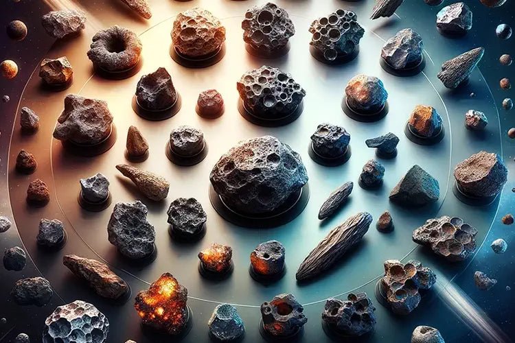 GUIDE DES DIFFÉRENTS TYPES DE MÉTÉORITES : IDENTIFICATION ET ORIGINES ...